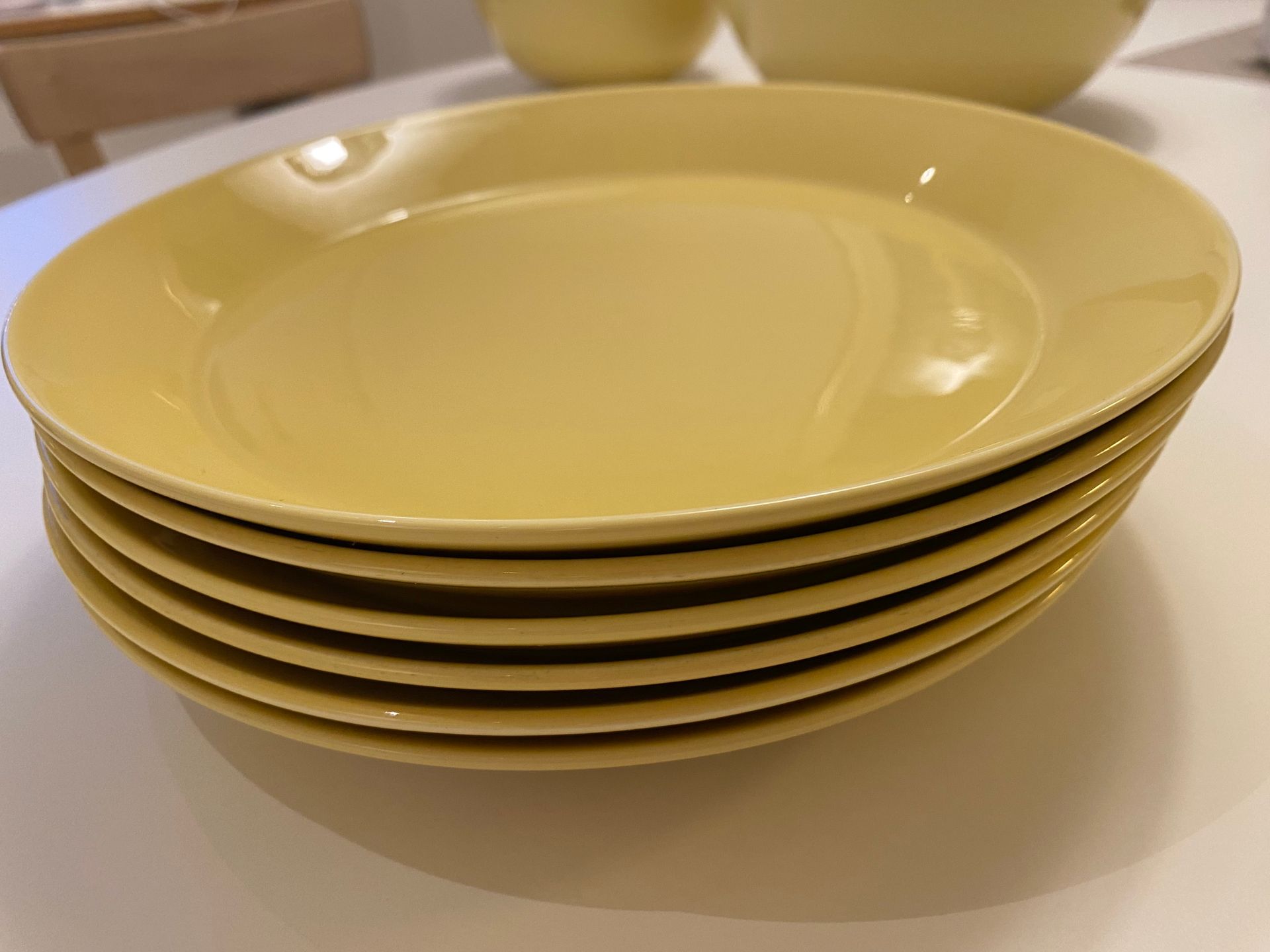 Teema plate 26 cm, yellow | Franckly