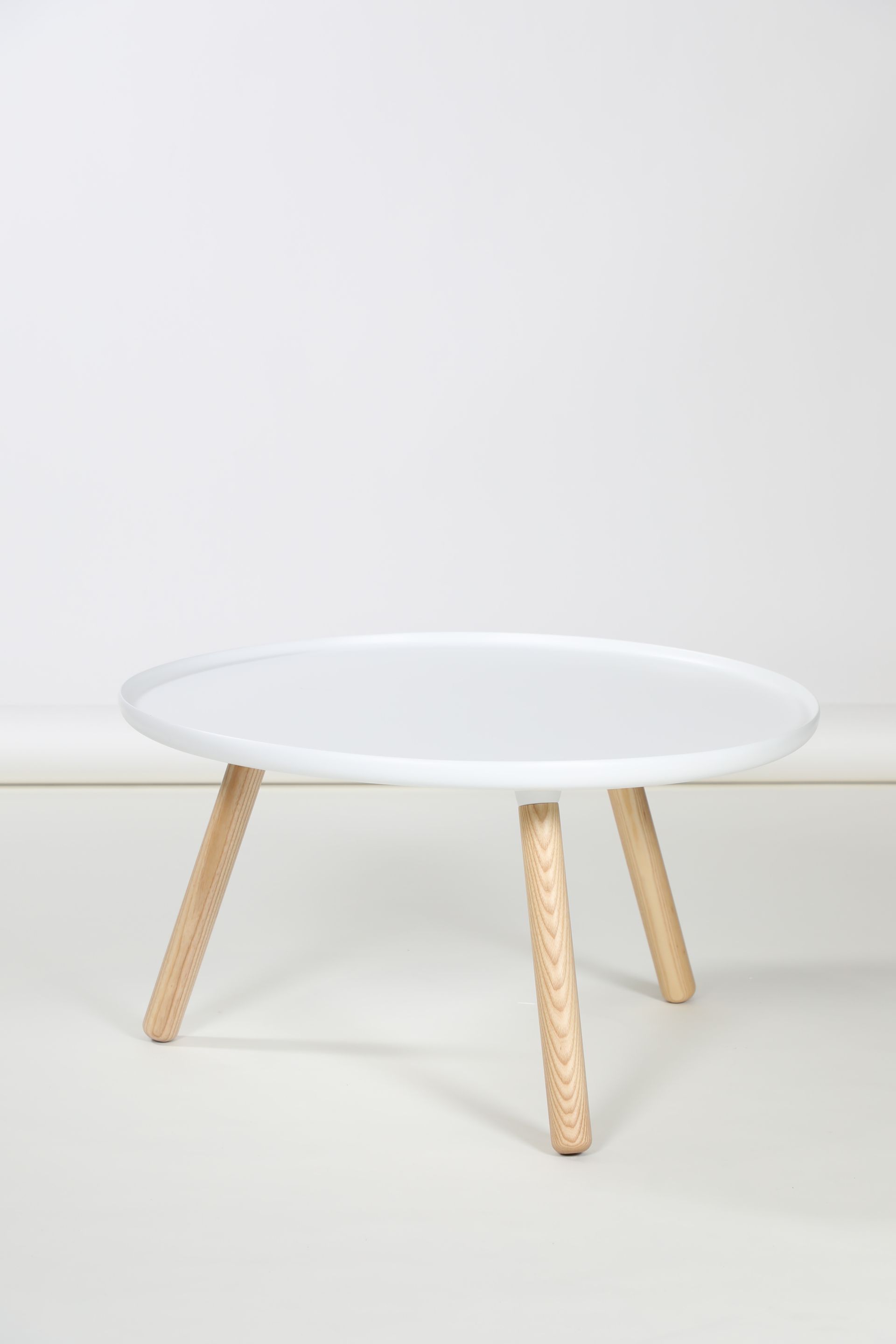 Tablo table large, glossy white | Franckly
