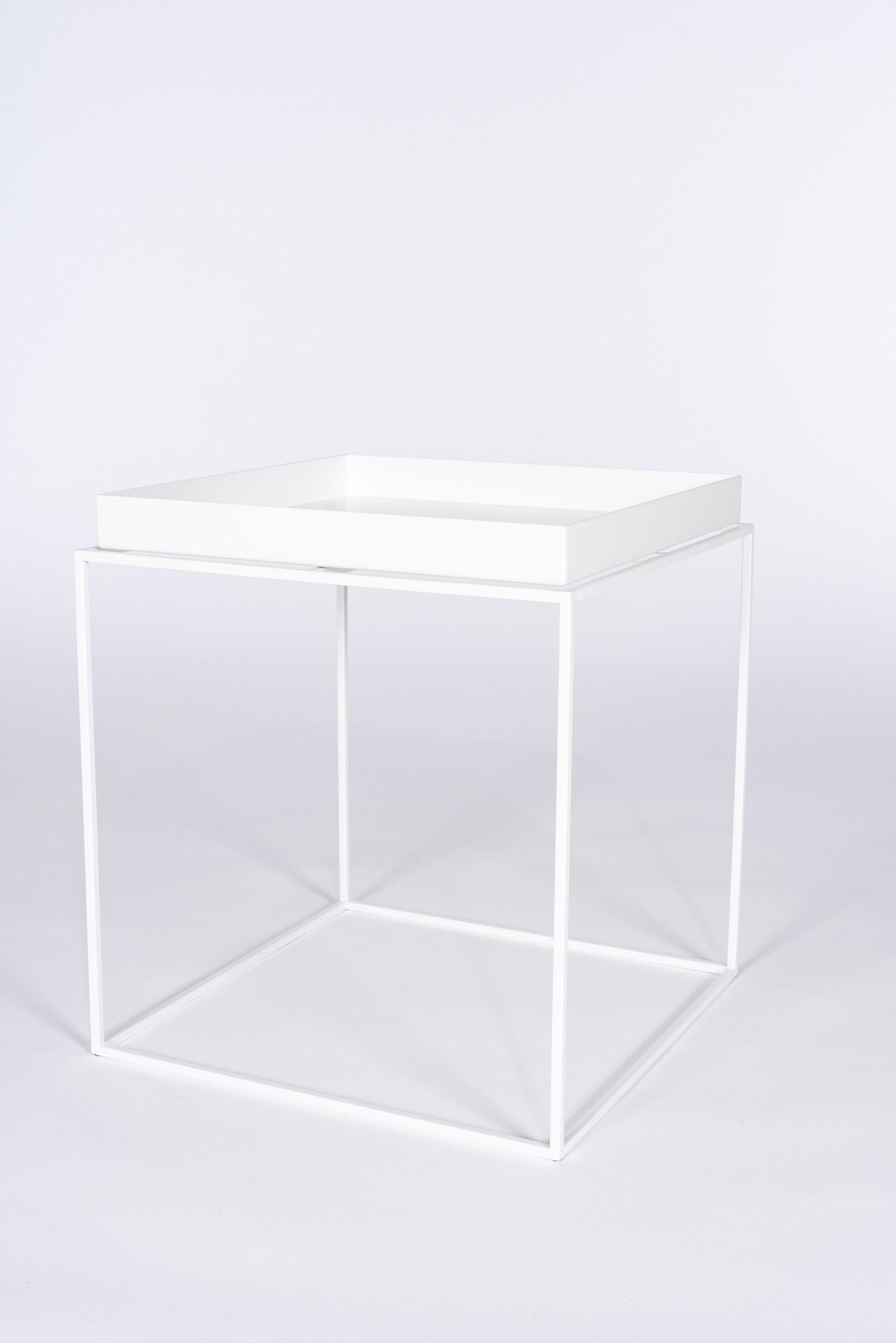 Tray table medium square, white | Franckly