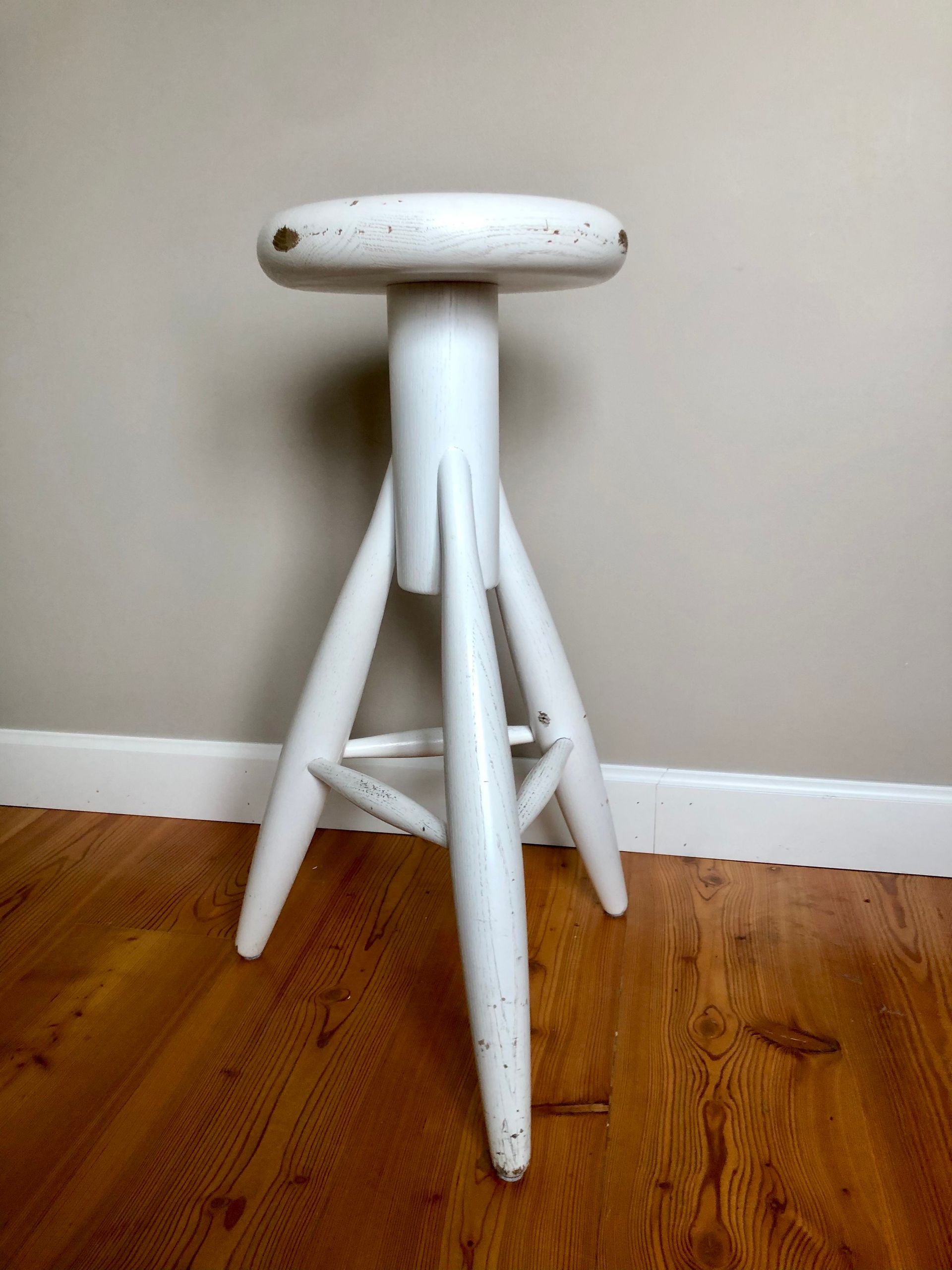 Rocket bar stool, white | Franckly