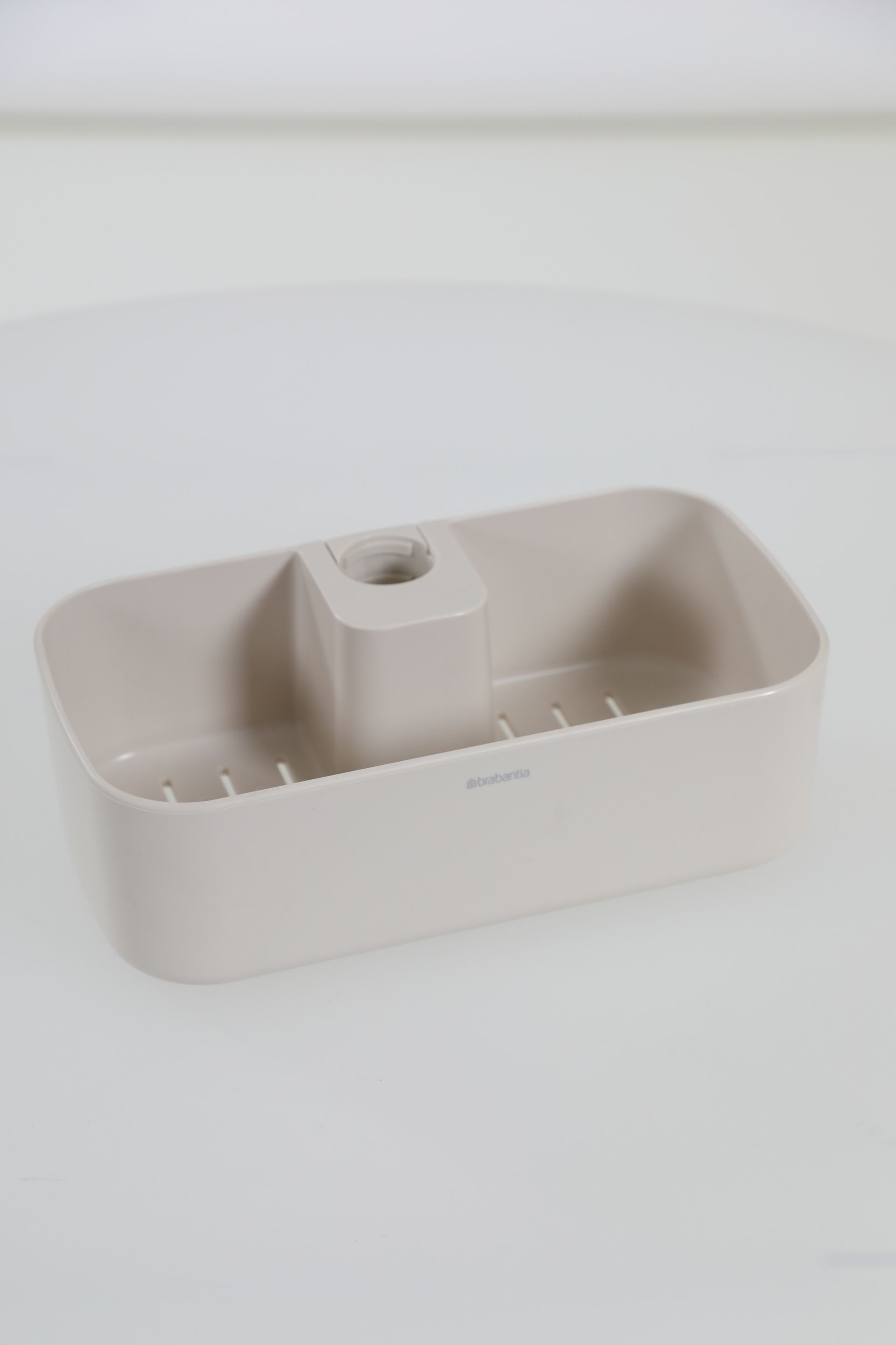 ReNew shower caddy, soft beige | Franckly