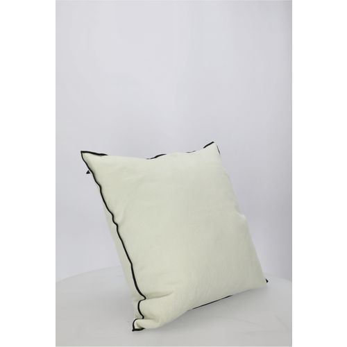 Outline cushion, 50 x 50 cm, off white | Franckly