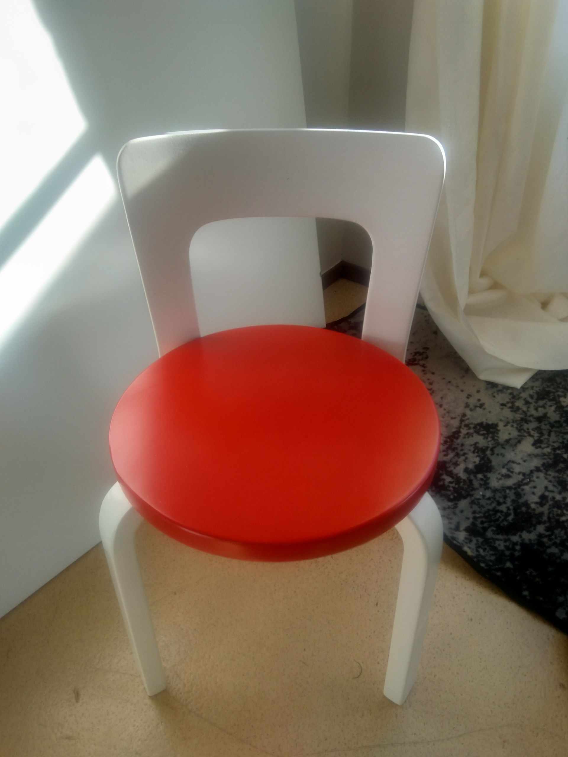 Aalto children's chair N65, red | Franckly