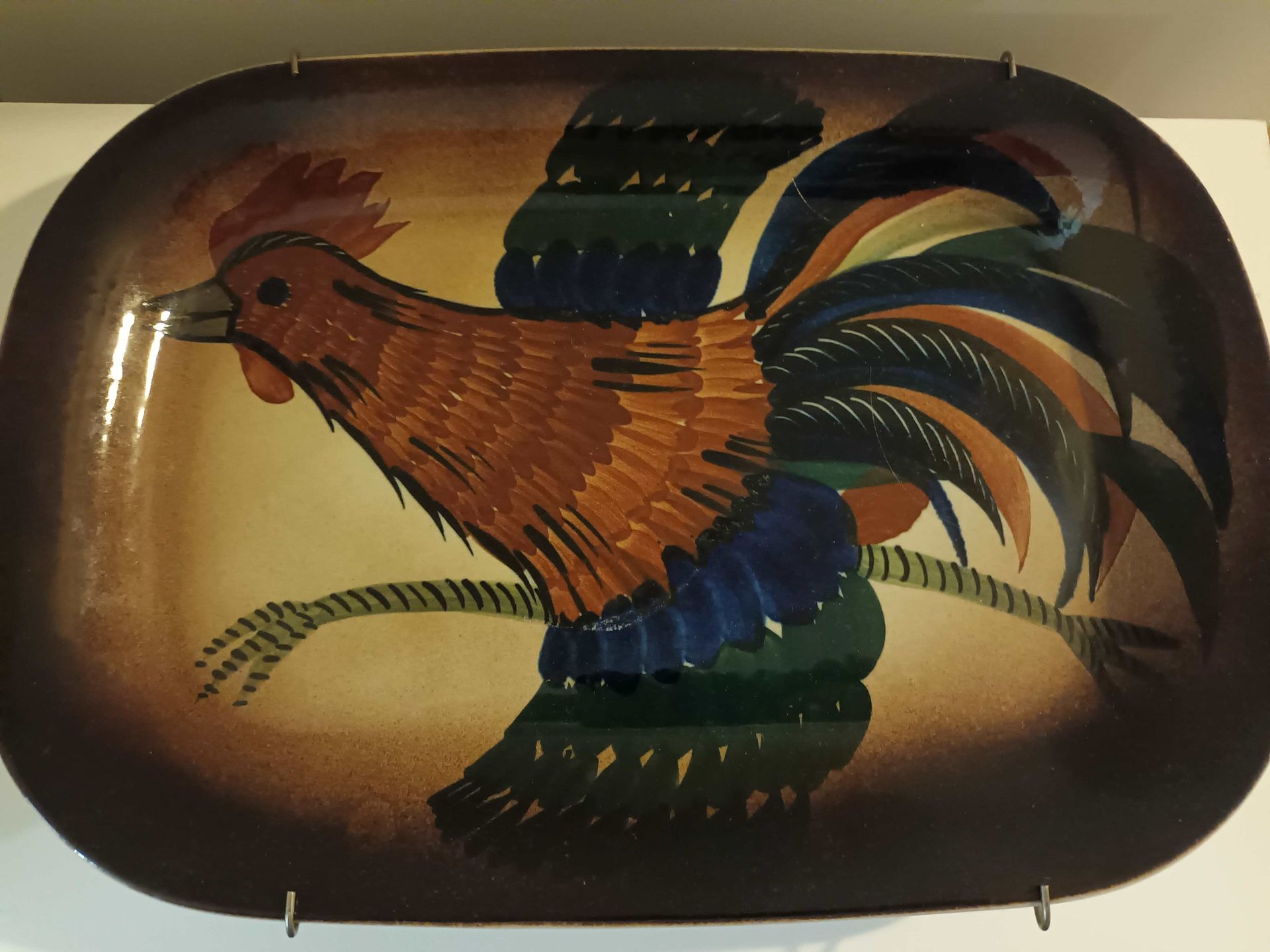 Rooster plate | Franckly