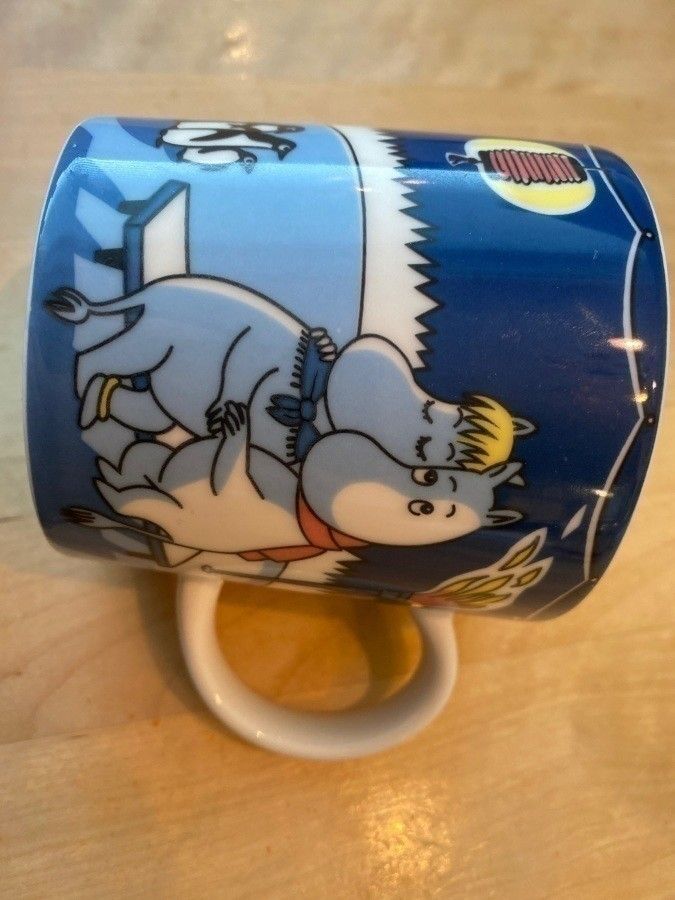 Moomin mug, Winter bonfire | Franckly