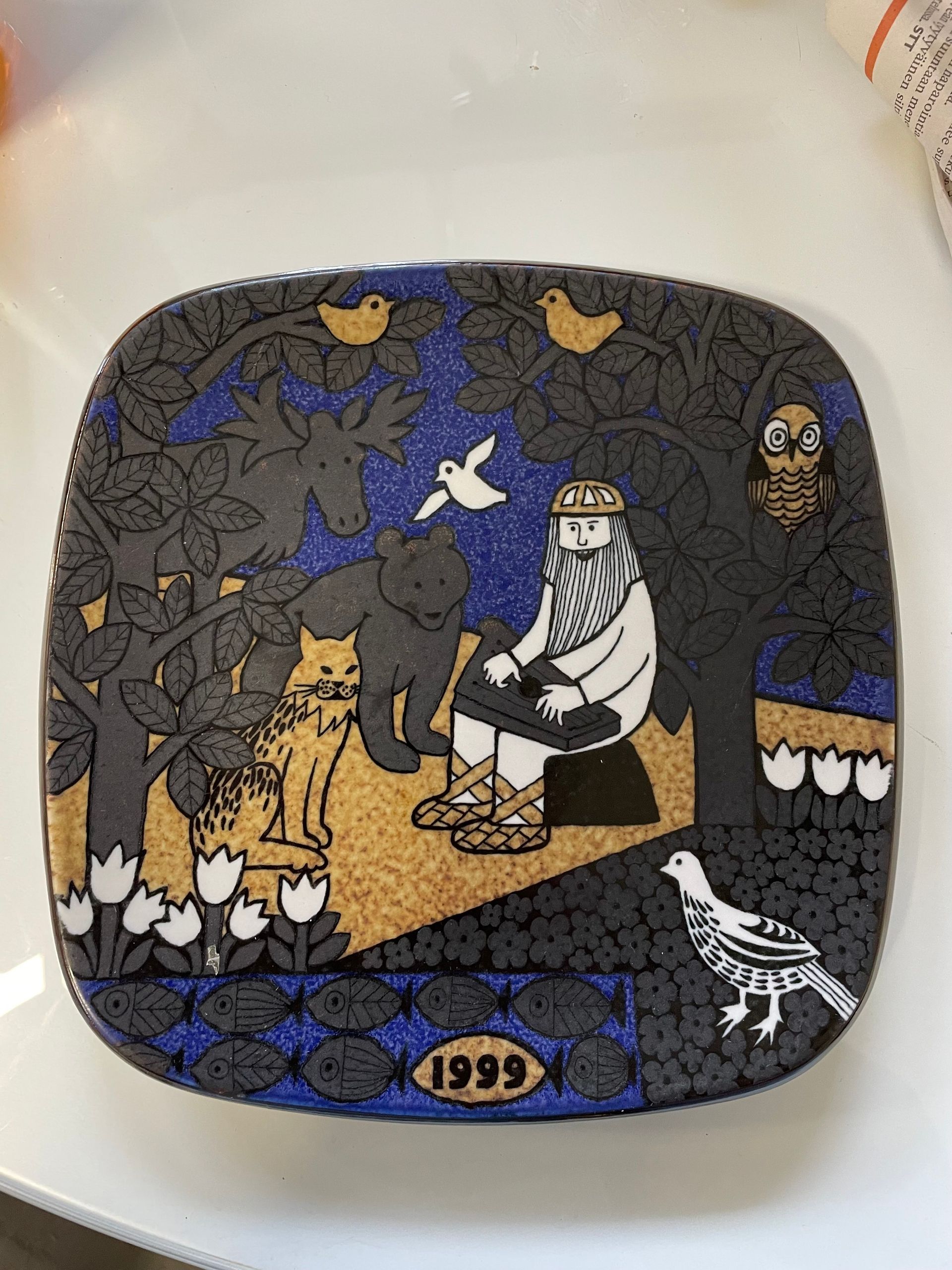 Kalevala annual plate 1999 | Franckly