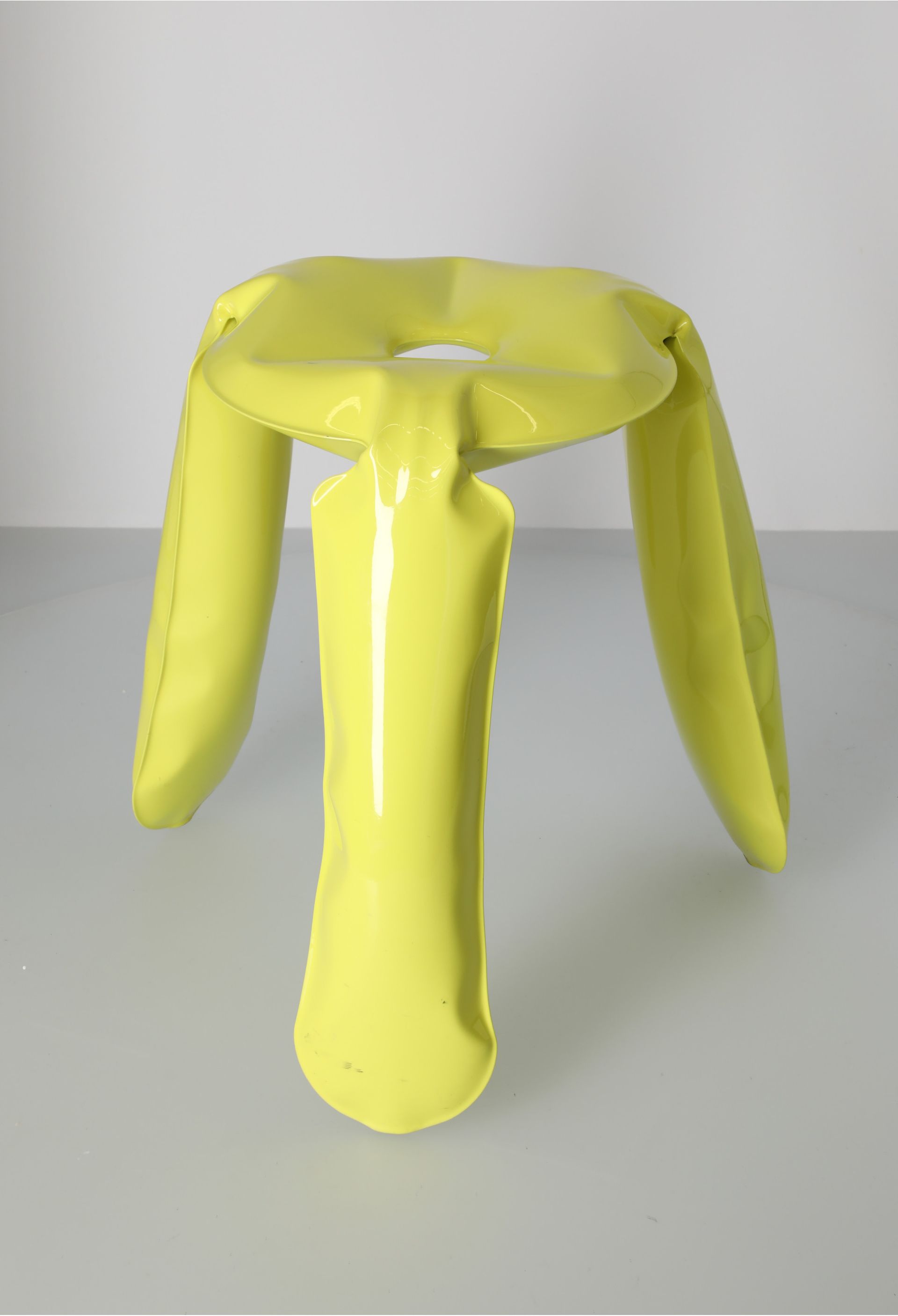 Plopp stool, yellow | Franckly