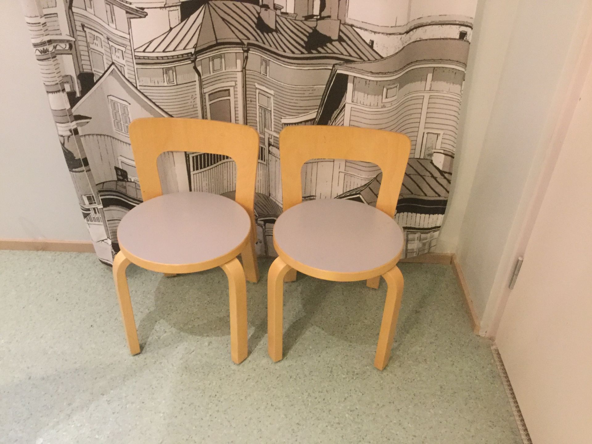 Aalto children's chair N65, grey | Franckly