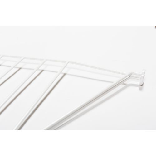 String floor panel 200 x 30 cm, white, 2 pcs | Franckly