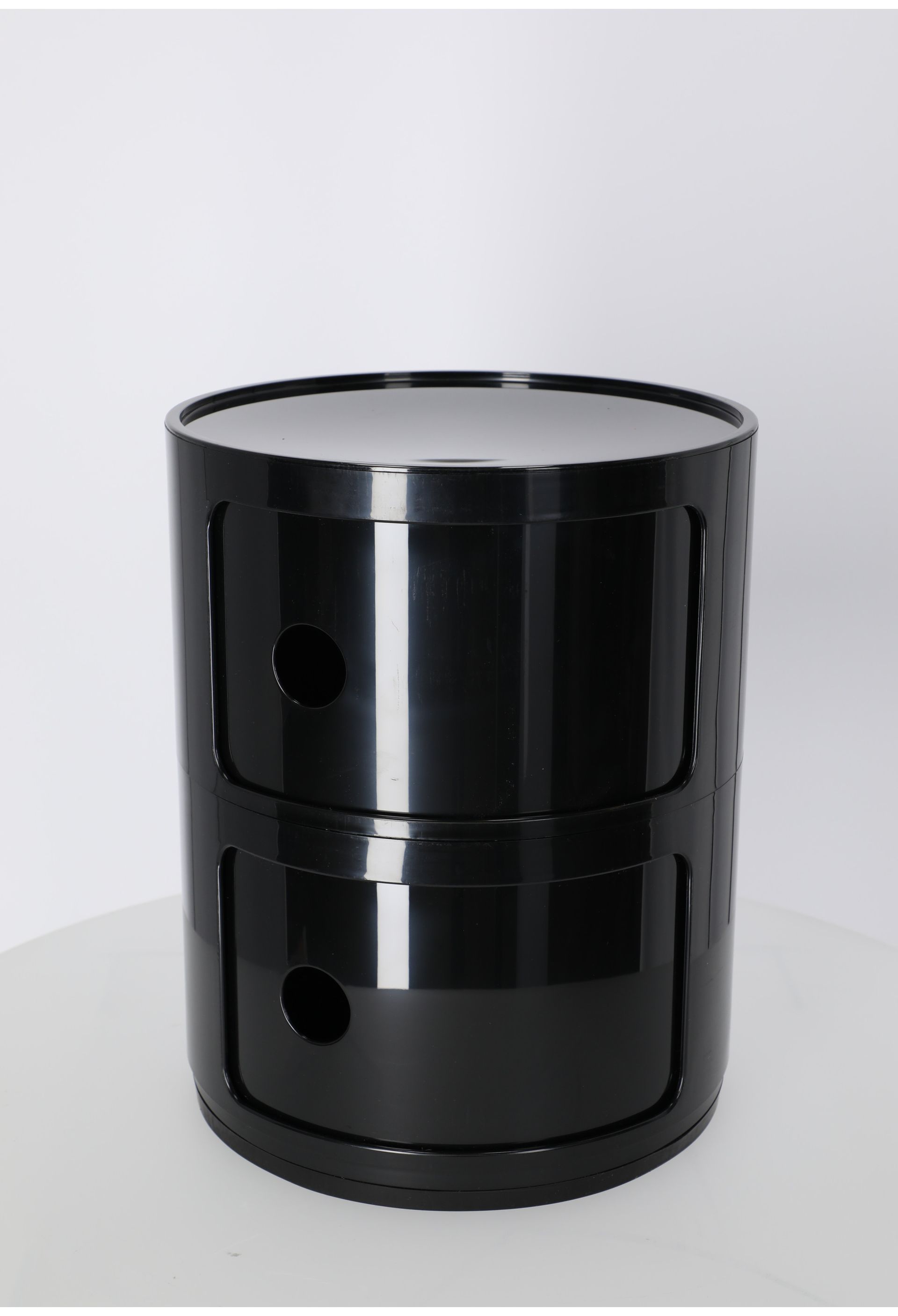 Componibili storage unit, 2 modules, black | Franckly