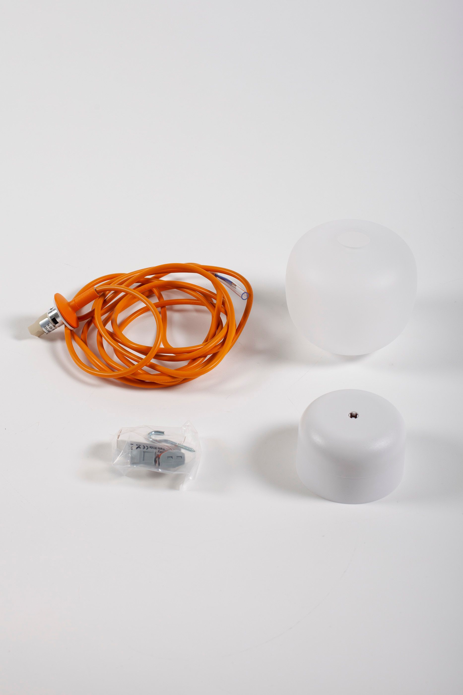 Rime pendant 12 cm, orange | Franckly