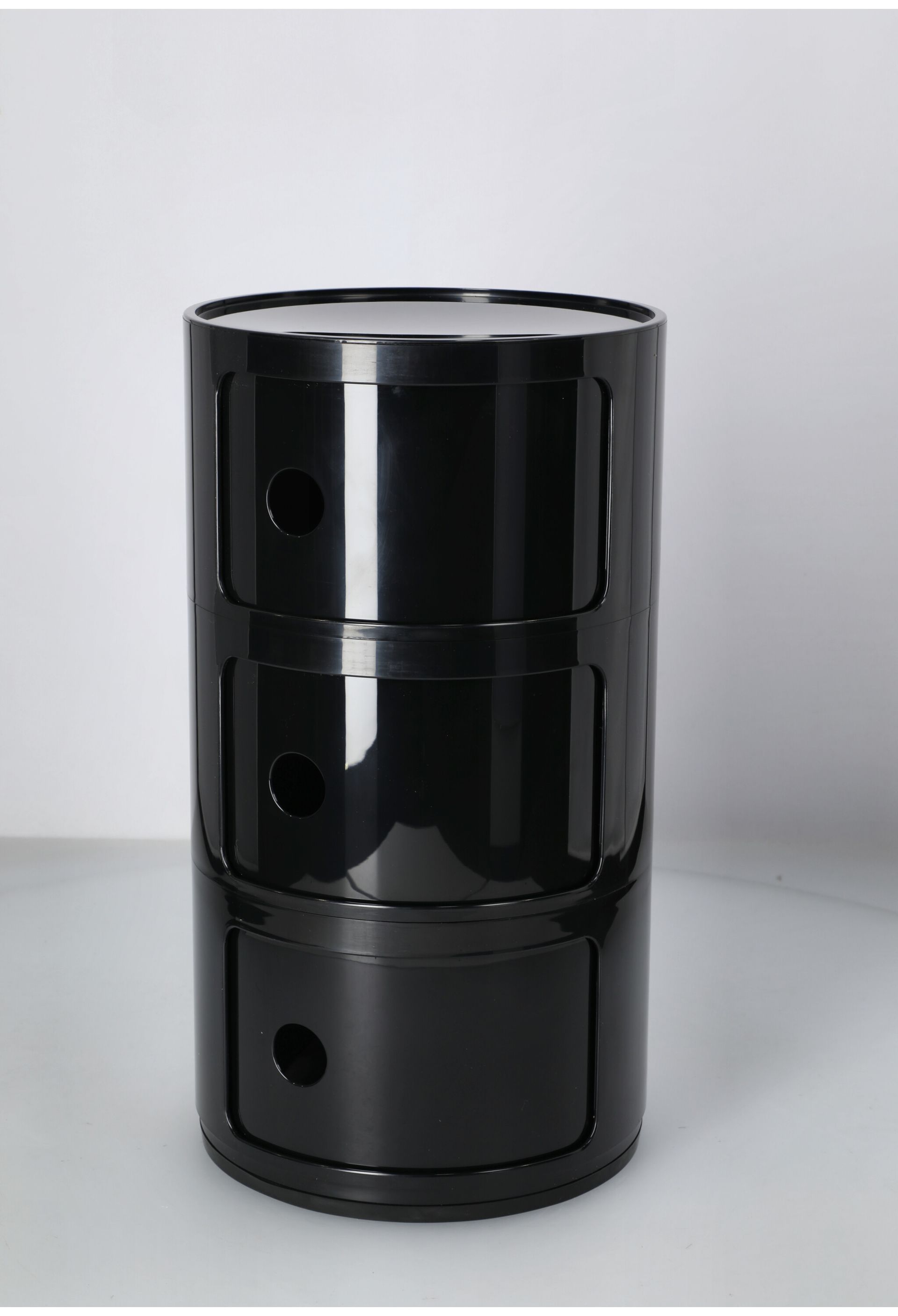 Componibili storage unit, 3 modules, black | Franckly