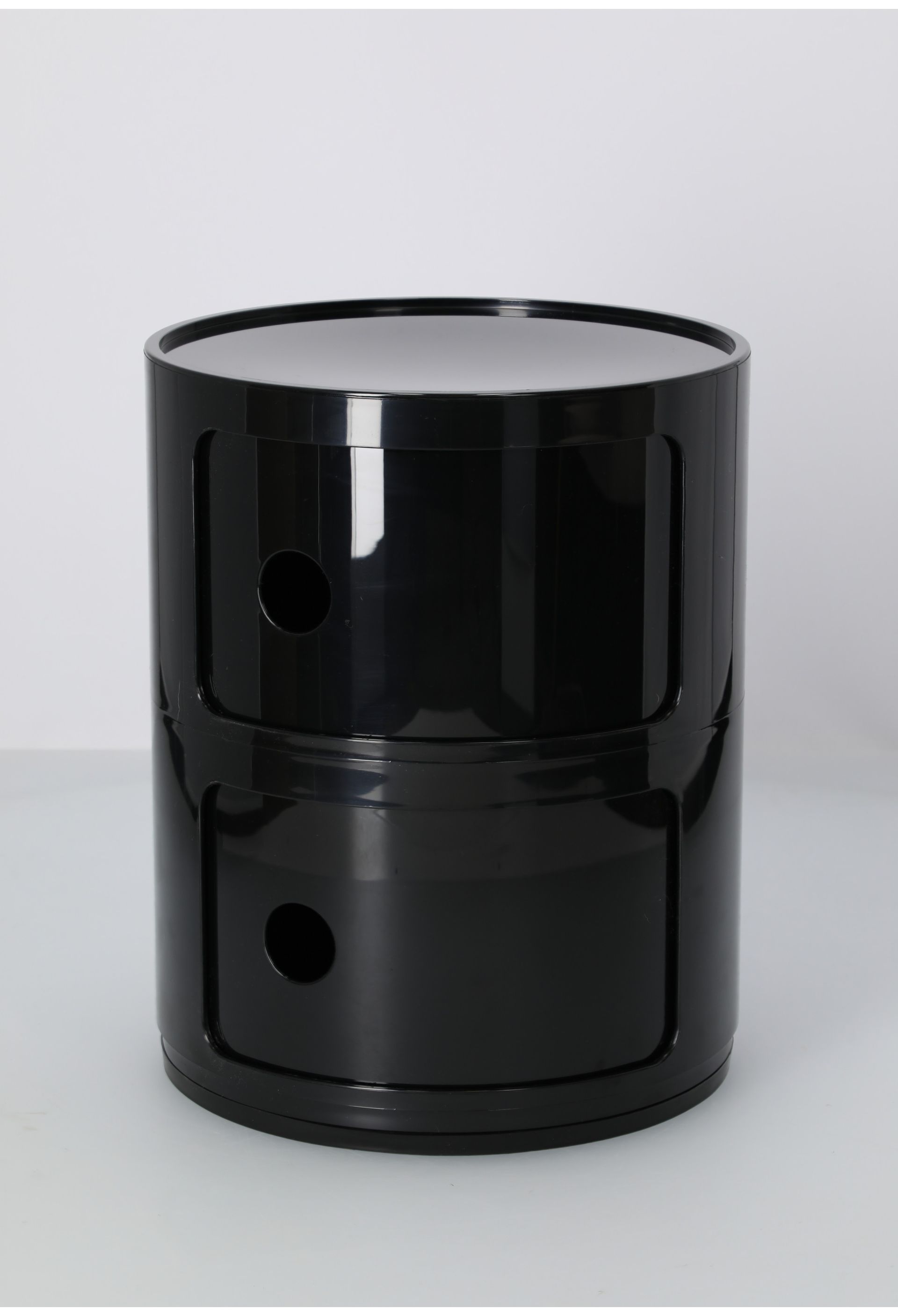 Componibili storage unit, 2 modules, black | Franckly