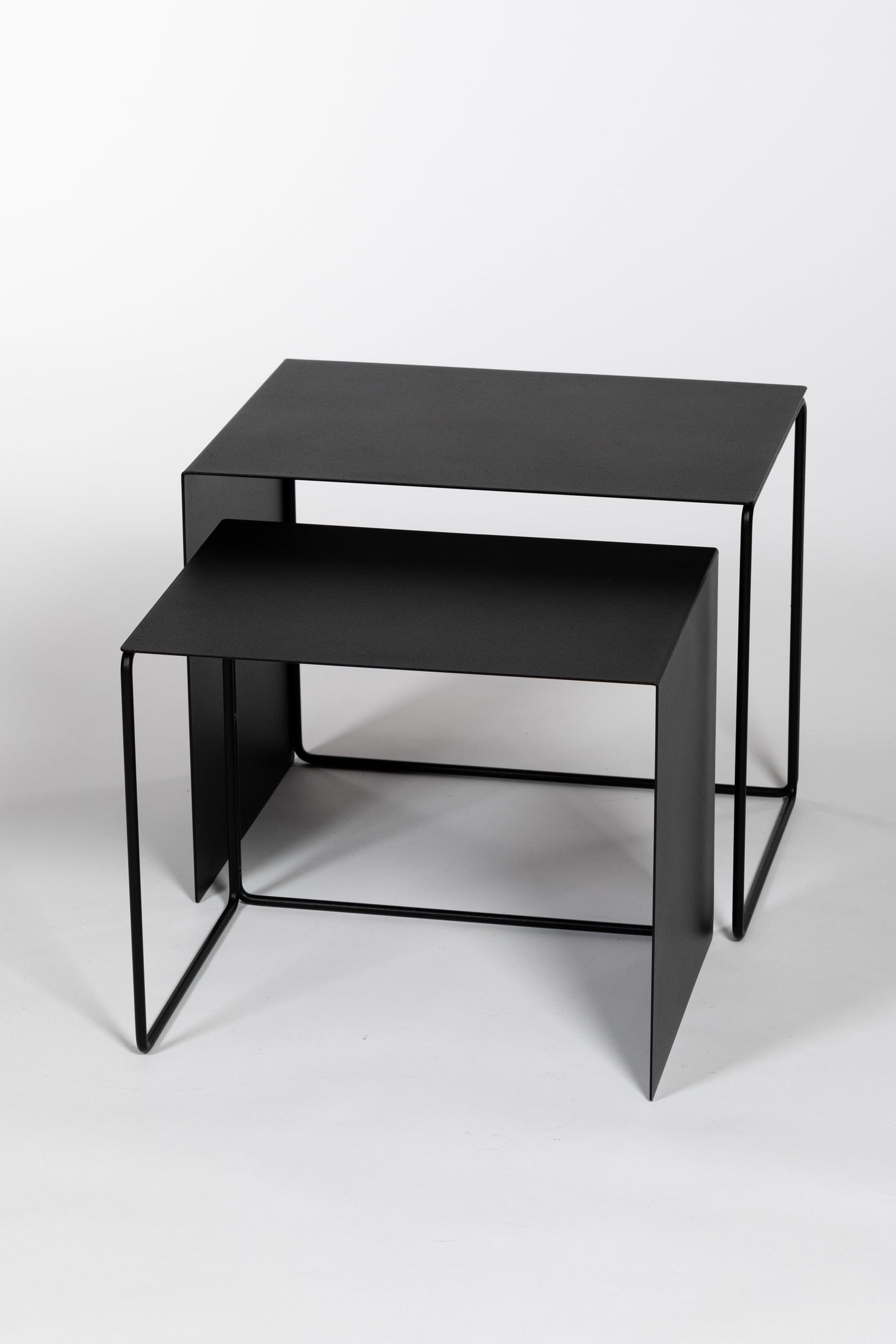Cluster tables 2 pcs, black | Franckly