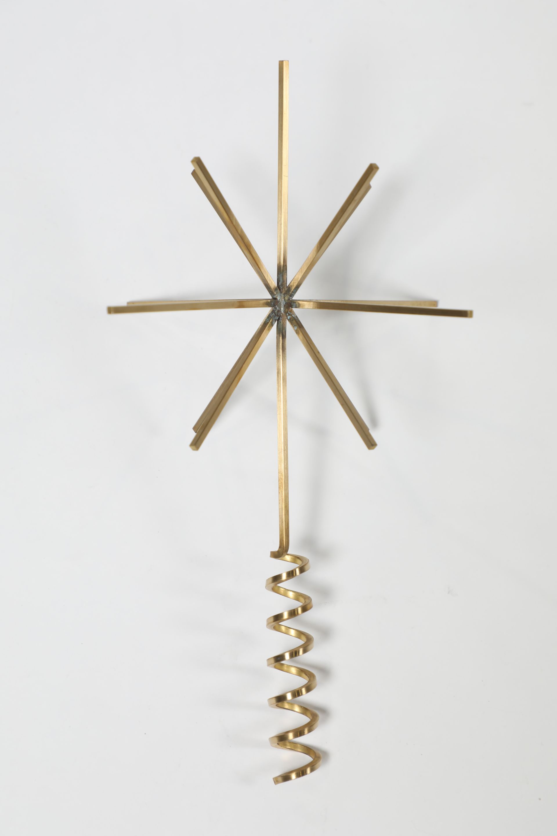 Brass Christmas Tree Top Star | Franckly