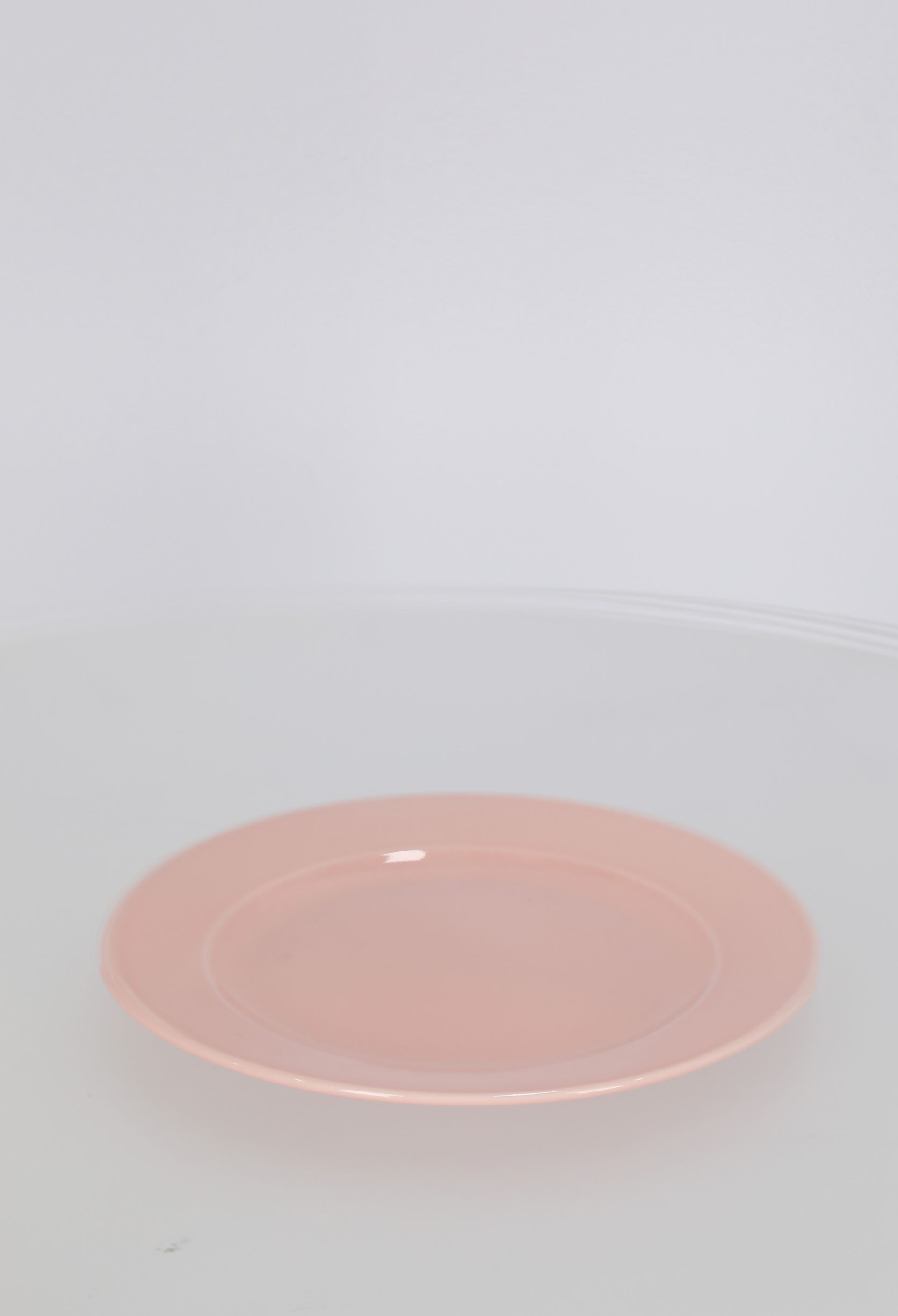 Rainbow plate, medium, light pink | Franckly