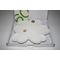 Unikko Shape plate, 20 cm, white - gold | Franckly