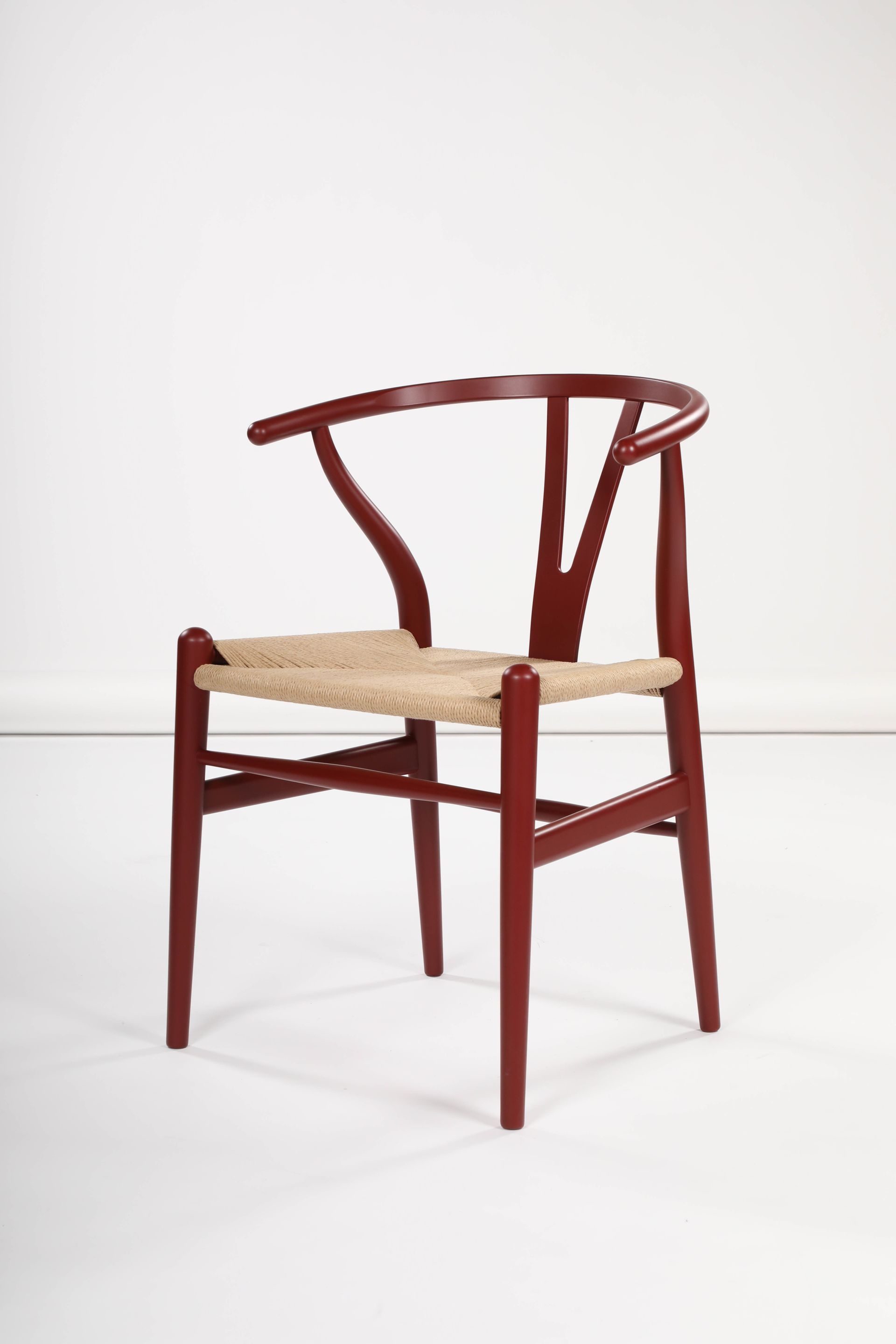 CH24 Wishbone chair, soft Falu - natural cord | Franckly