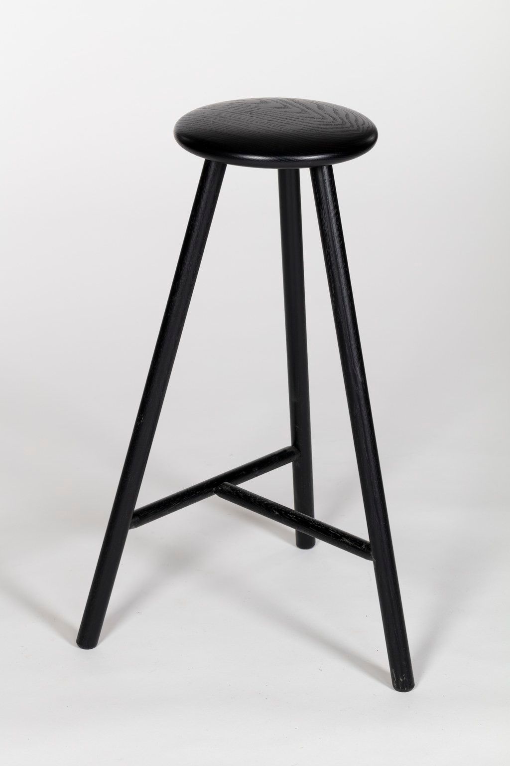 Perch bar stool 75 cm, black | Franckly