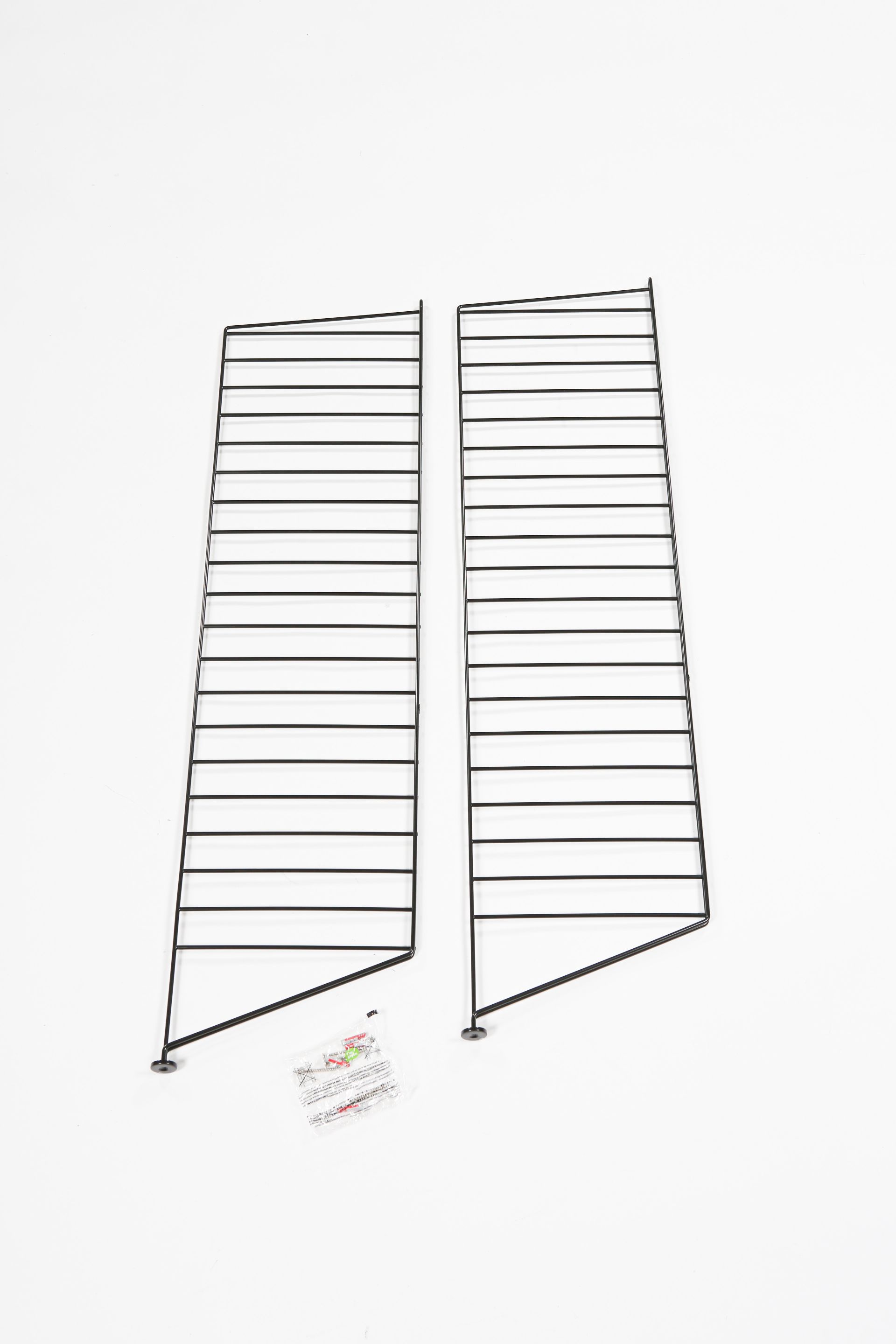 String floor panel, 115 x 30 cm, 1-pack, black | Franckly