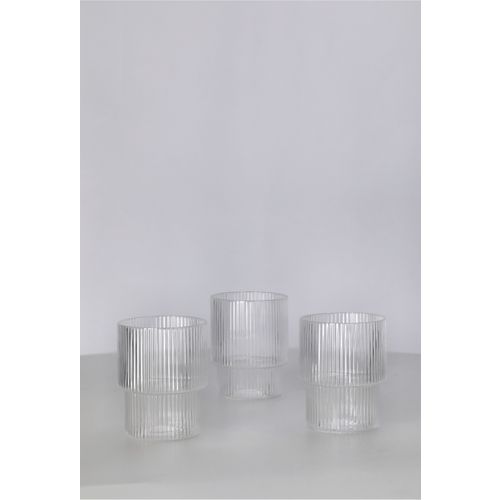 Ripple glass, clear | Franckly