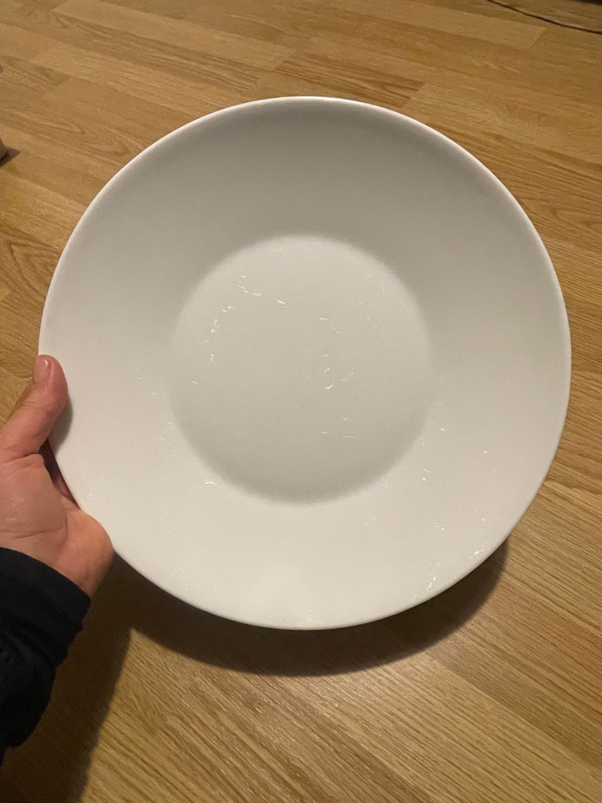 KoKo plate 28 cm, white | Franckly