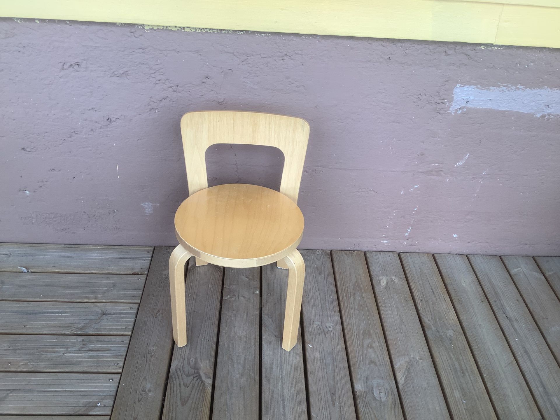 Aalto children's chair N65, birch | Franckly