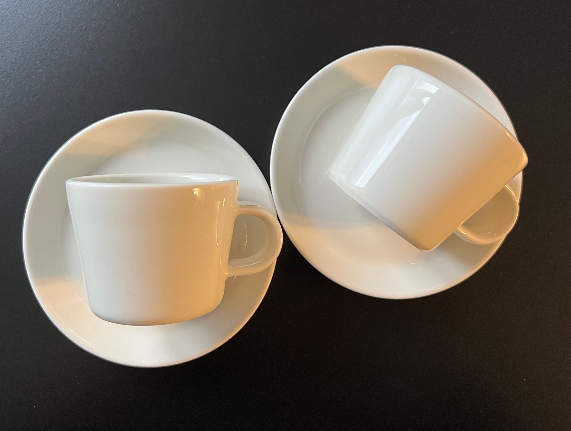 Koko cup and saucer XS, white | Franckly