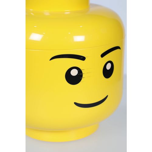 Lego Storage Head container, L, Boy | Franckly