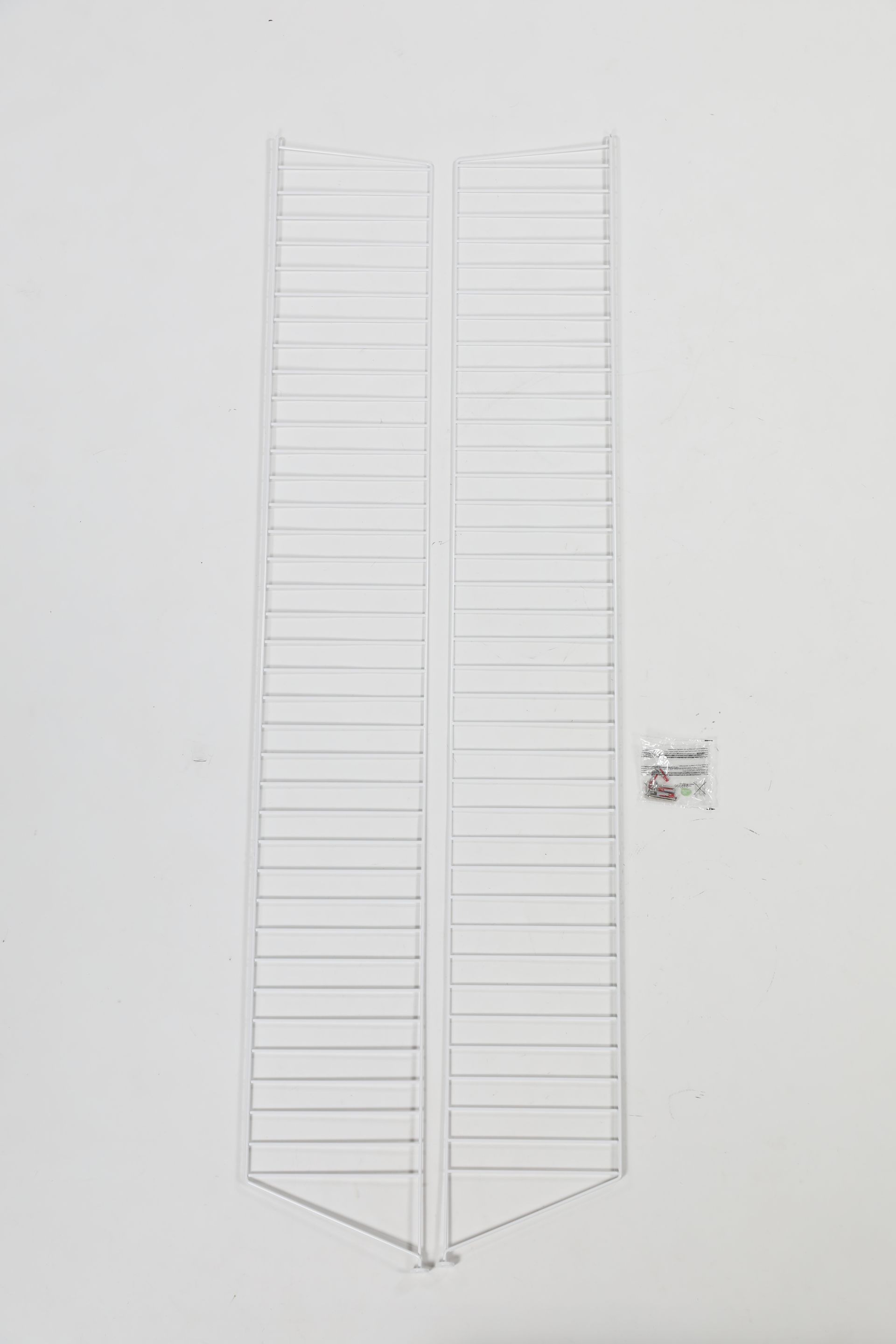 String floor panel 200 x 30 cm, white | Franckly