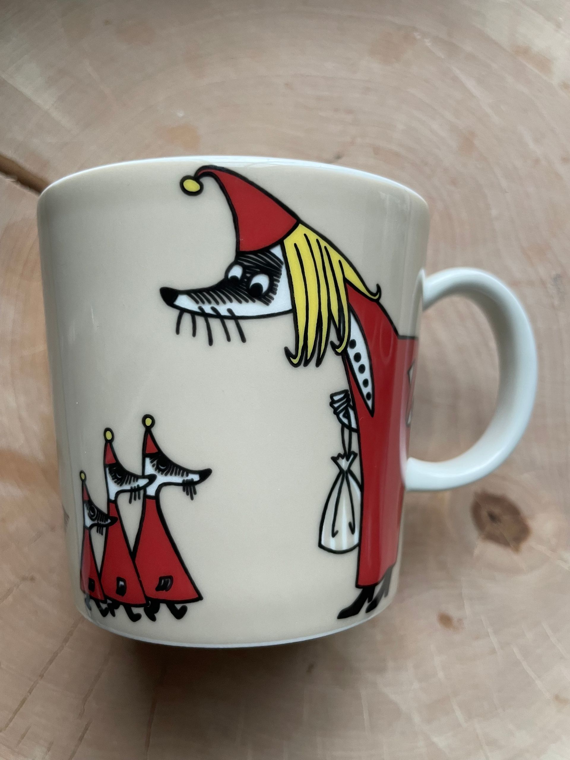 Moomin mug, Fillyjonk, beige | Franckly
