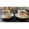 Koko cup and saucer XS, white | Franckly