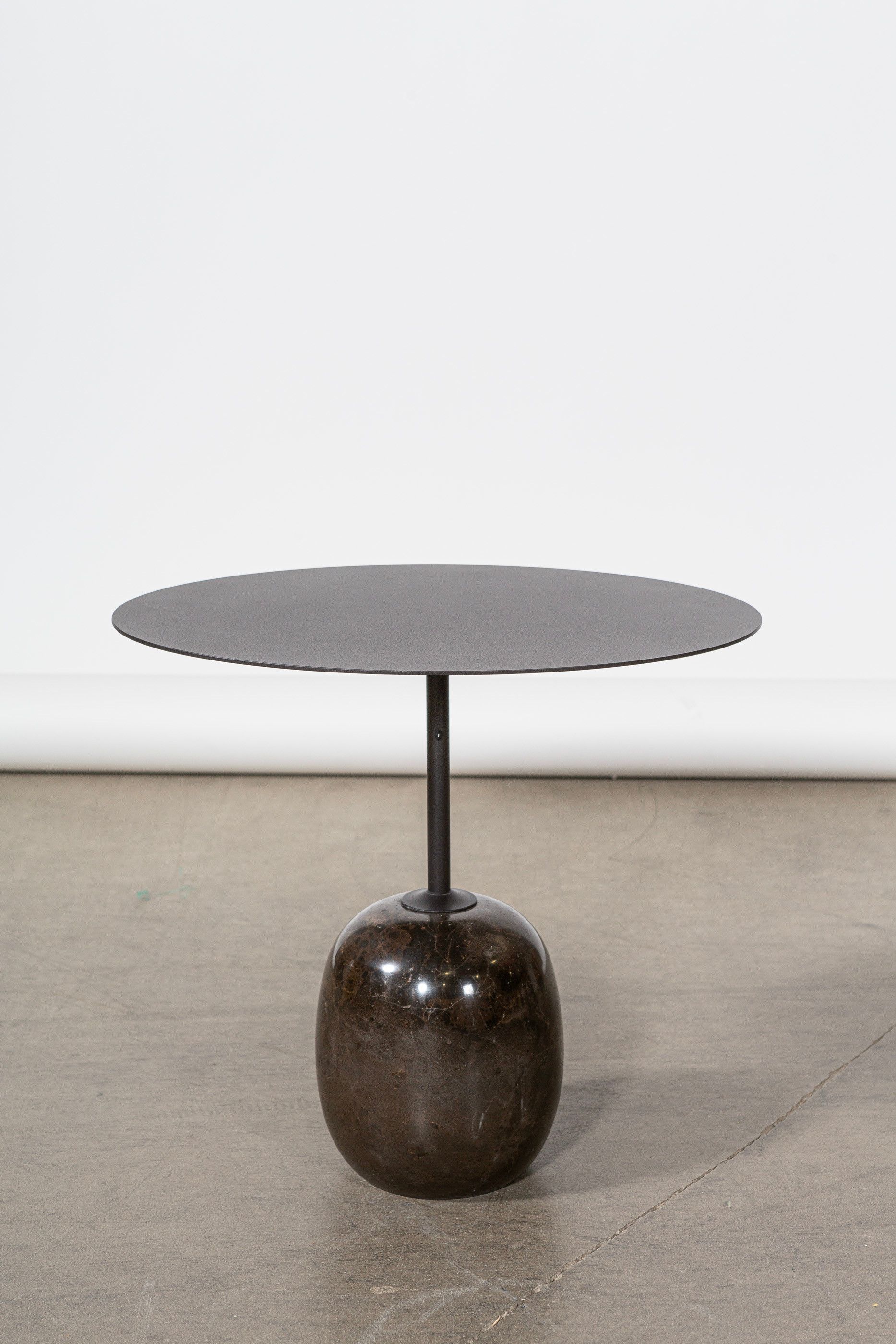 Lato LN9 coffee table, black - Emperador marble | Franckly