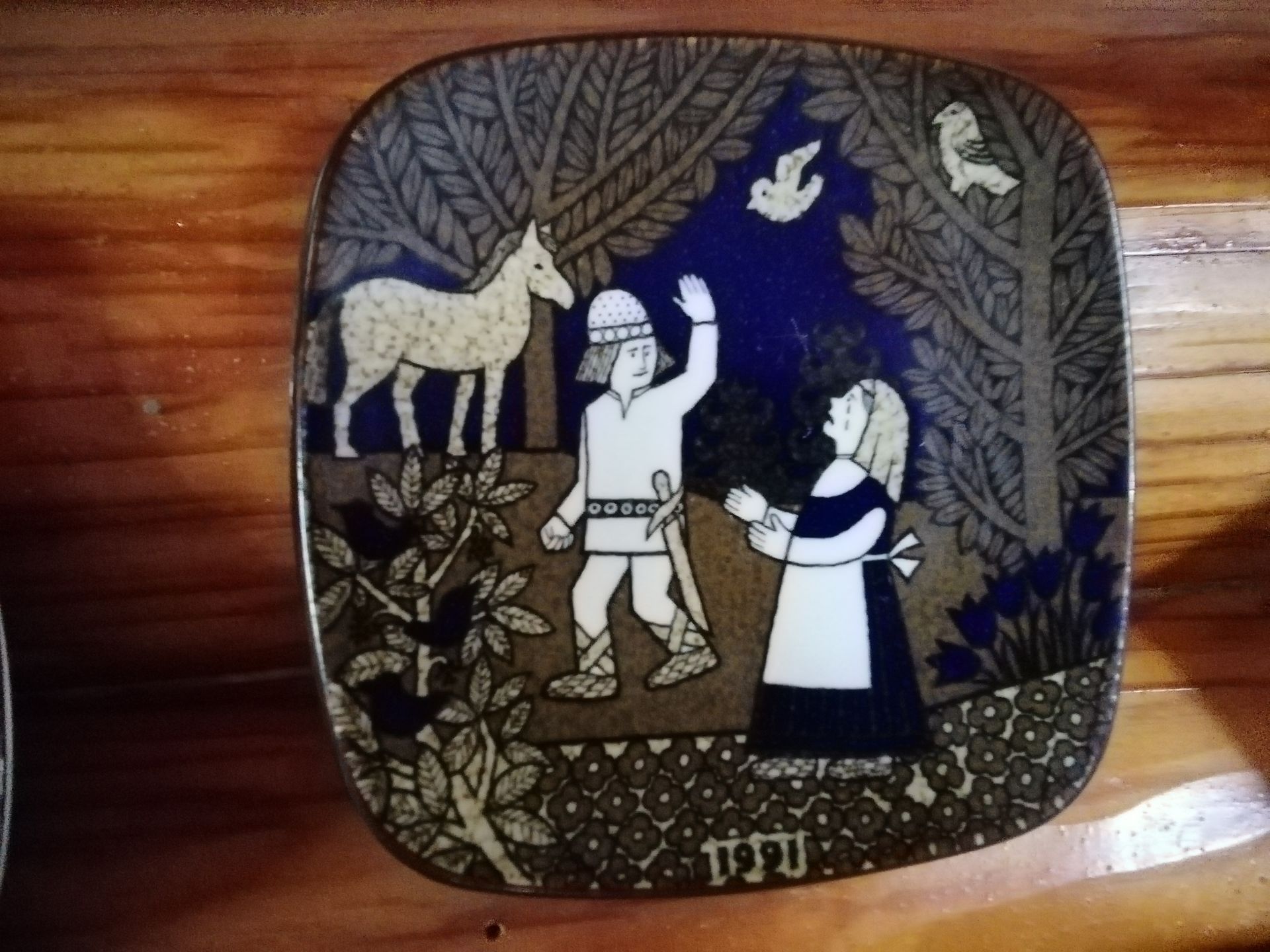 Kalevala annual plate 1991 | Franckly