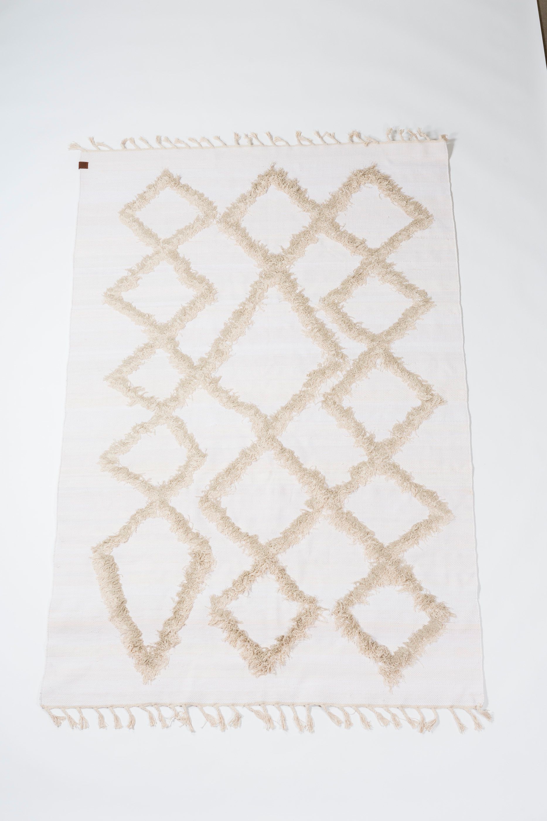 Tie rug 170 x 240 cm, grey | Franckly